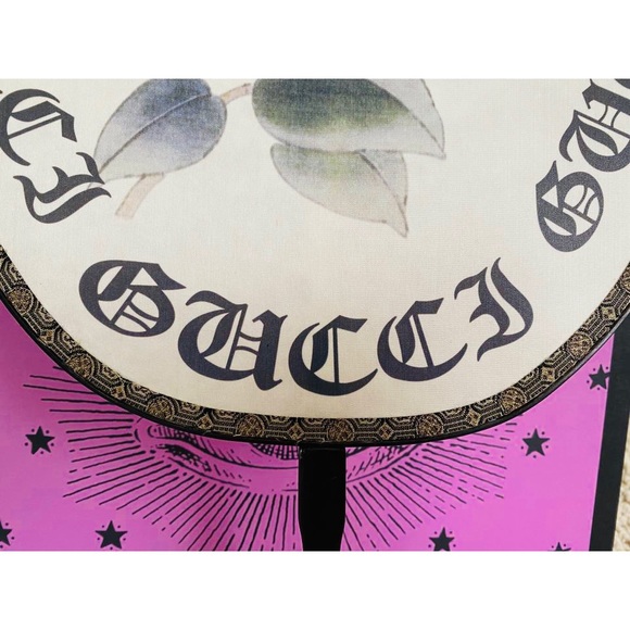 Gucci | Other | Gucci Gothic Logo Silk Tassel Wood Handle Fan | Poshmark